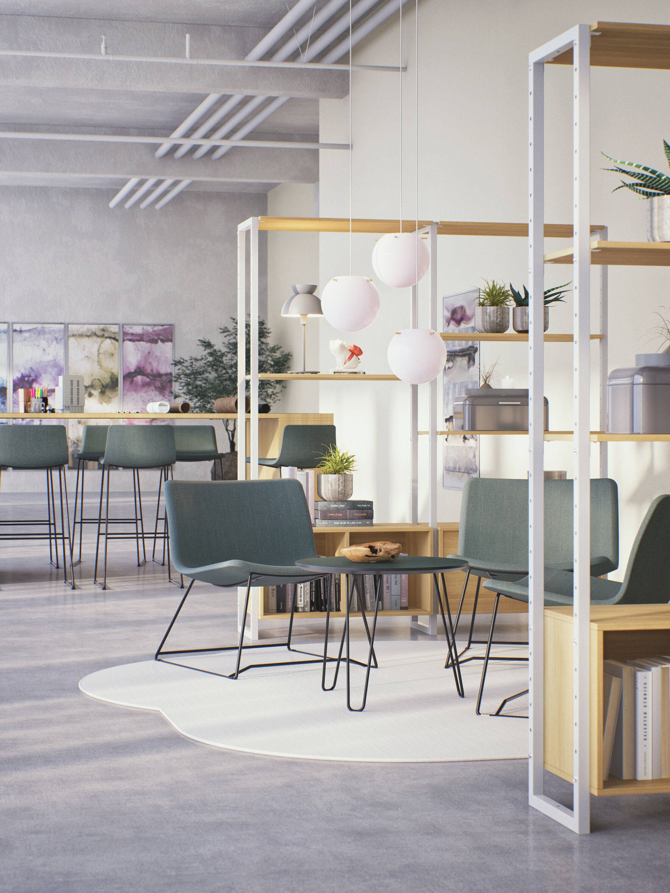 Cube Design Quadro Divider | Roomdividers | KMP Kantoormeubilair